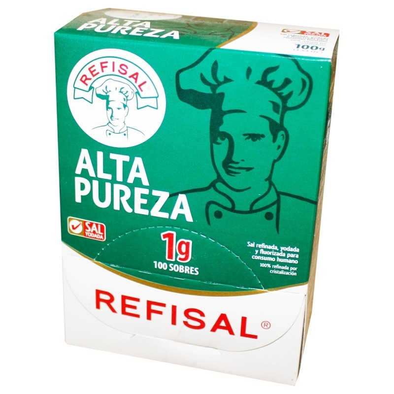 SAL REFISAL 100 SOBRES X 1 G | CALDOS Y ESPECIAS, Comprar a Domicilio
