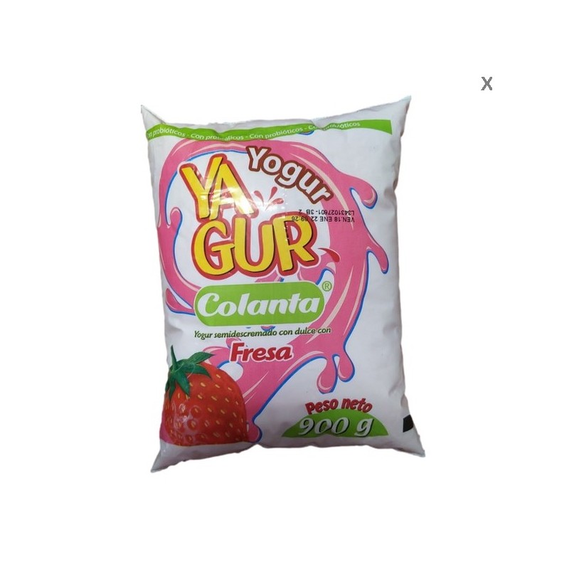 YOGUR COLANTA FRESA x900g | YOGURT Y BEBIDAS LÁCTEAS, Comprar a Domicilio