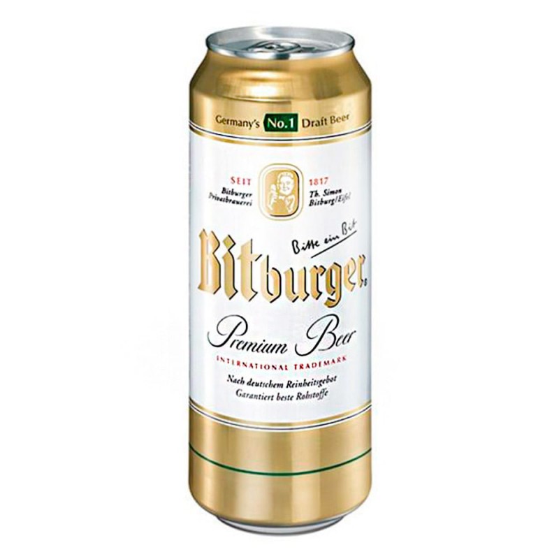 CERVEZA BITBURGER PREMIUM PILS x500ml