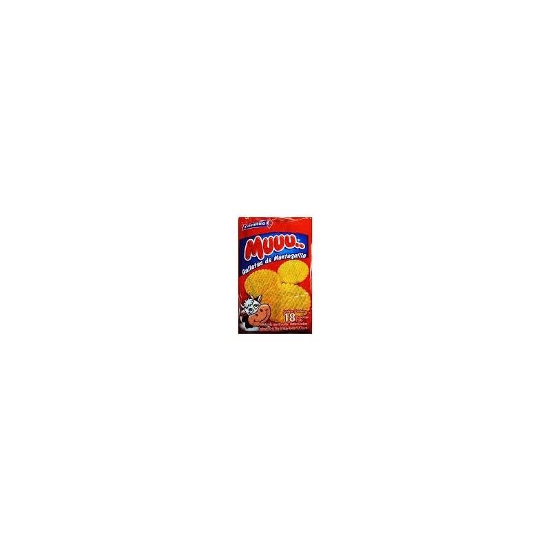 Muu galletas de mantequilla x 18 | Galletería a Domicilio